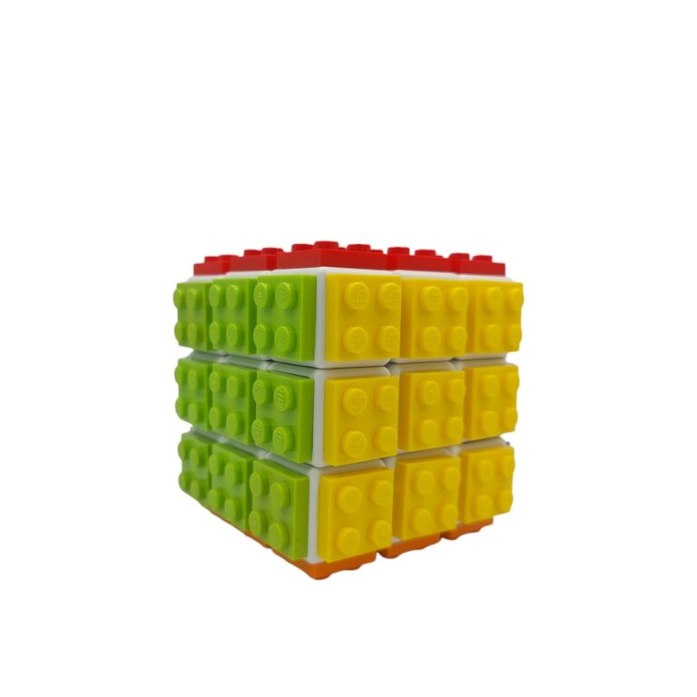 3D Puzzle cube - ThinkBricks - Cool puzzle made with Lego bricks! For ...