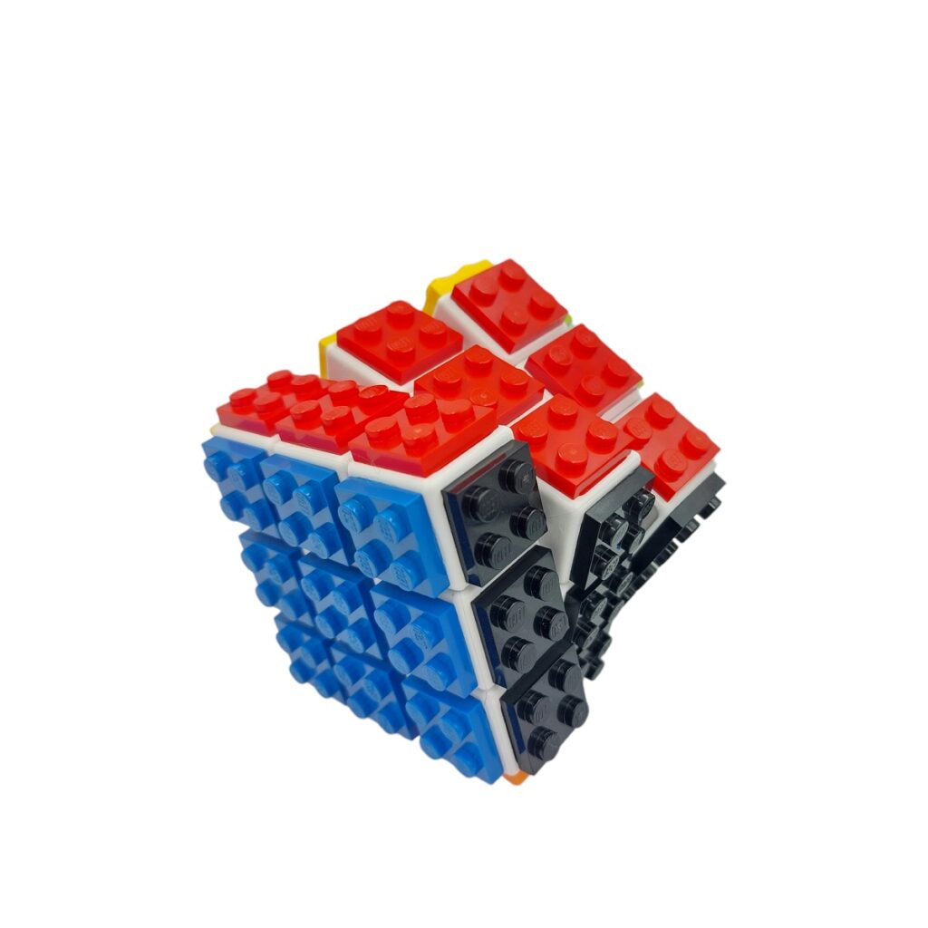3D Puzzle cube - ThinkBricks - Cool puzzle made with Lego bricks! For ...